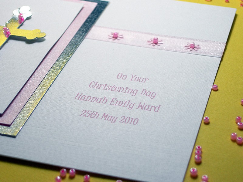  How To Write A Baptism Card 